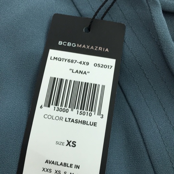 BCBG | Tops | Bcbg Top Color Ltashblue Xs New | Poshmark